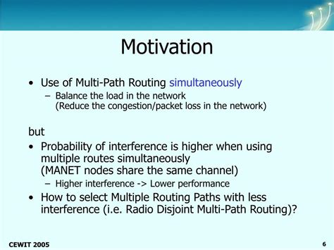 PPT Radio Disjoint Multi Path Routing In MANET PowerPoint Presentation ID