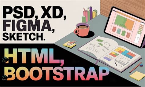 Convert Psd Xd Figma Or Sketch Designs Into Modern Html Css And Bootstrap By Awais Sandhu