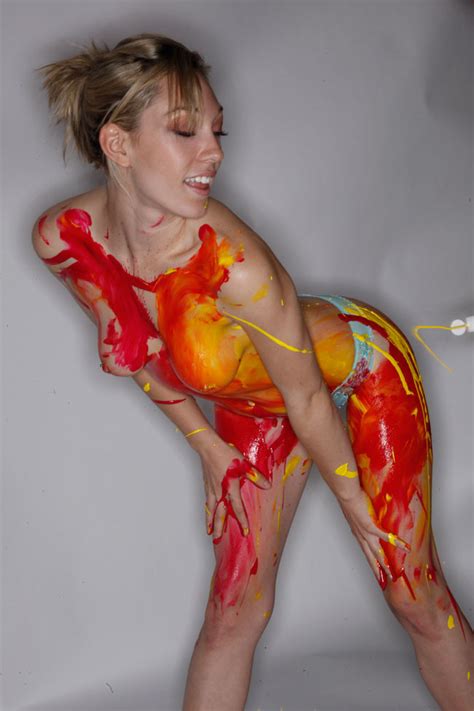 Naked Body Painting With Lily LaBeau And Proxy Paige Sex Circus Porn Pictures XXX Photos Sex
