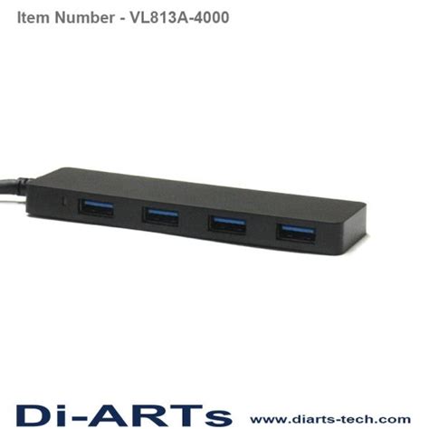 Usb3 0 4 Port Passive Hub Di Arts Technology
