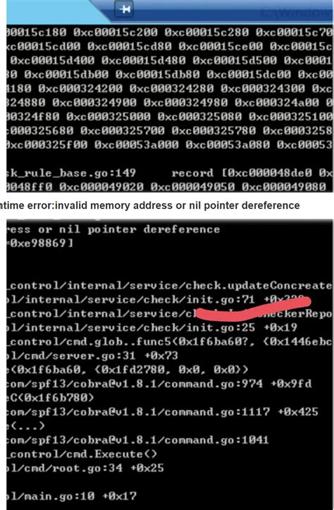 Panicruntime Errorinvalid Memory Address Or Nil Pointer Dereference 阿里云开发者社区