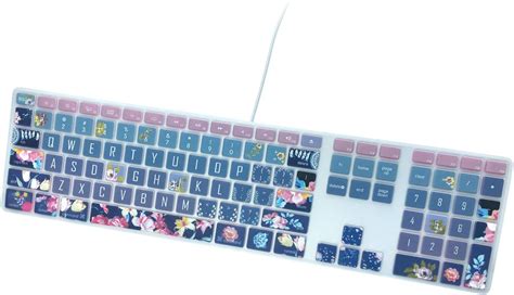 Amazon Silicone Keyboard Cover Skin For Apple IMac Keyboard With Numeric Keypad Wired USB