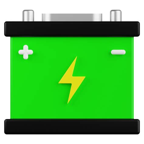 Car Battery 3d Illustration 10979291 Png
