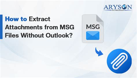 Extract Attachments From Msg Files Without Microsoft Outlook