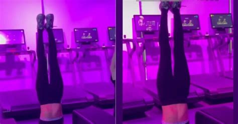 진서연 코어 근육 위해 물구나무서기효과는