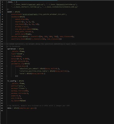 Could You Provide The Config And Lanch Command Issue Open Mmlab Mmsegmentation Github