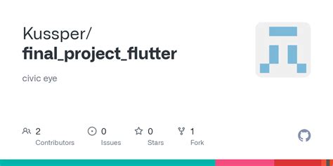 Github Kussperfinalprojectflutter Civic Eye