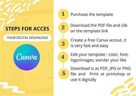 Editable In Canva Minimal Certificate Template Clean Etsy
