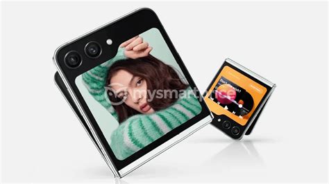 Samsung Galaxy Z Flip 5: Erstes offizielles Bild zeigt neues Außendisplay