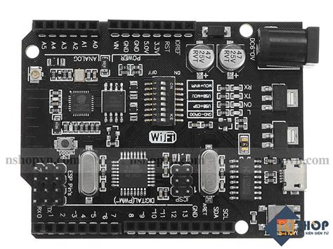 Mạch Arduino Uno Wifi R3 Atmega328p Esp8266 Linh Kiện điện Tử Nshop
