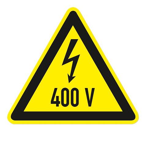 Warnzeichen Warnung vor 400 V. #400v #400 | Road texture, Background ...