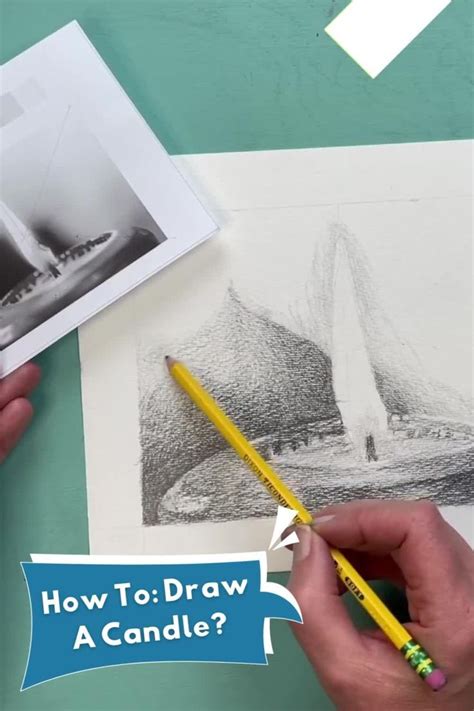 Drawing Ideas Illuminated Secrets To Realistic Candle Drawing And Shading Inside Out Art
