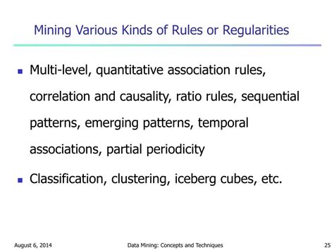 Ppt Chapter 5 Mining Association Rules In Large Databases Powerpoint