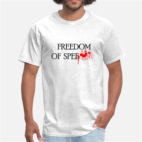 Freedom Of Speech Men S T Shirt Spreadshirt