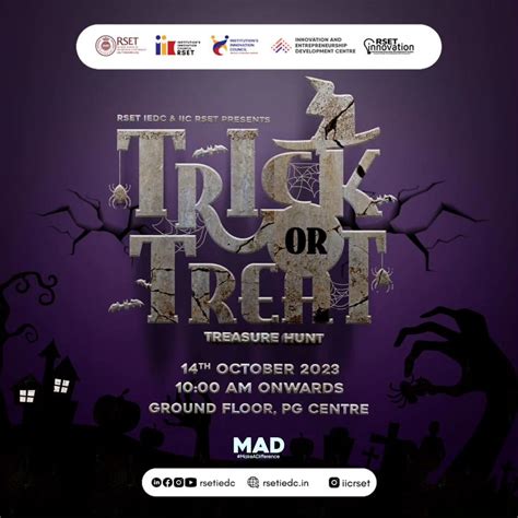 Rset Iedc On Linkedin Rset Iedc And Iic Rset Hosted A Thrilling Adventure Trick Or Treat As