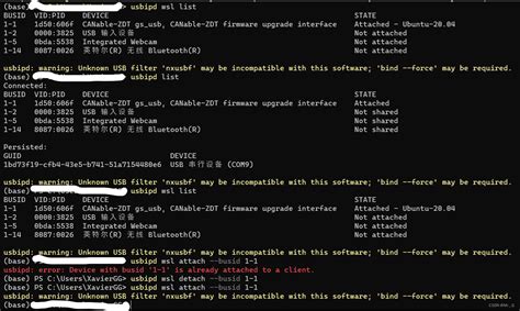 wsl2使用usb转can（canable），2023 05 usbip bzimage csdn博客