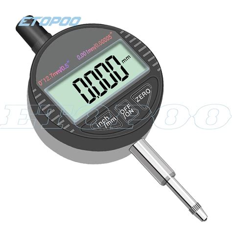 0 001mm 12 7 25 4mm Digital Indicator Rs232 9hole Grandado
