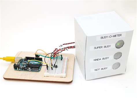 Arduino Busy O Meter 10 Steps With Pictures Instructables
