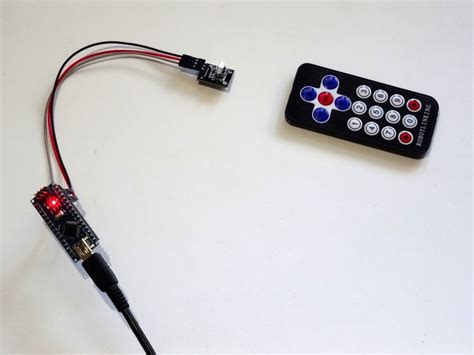 Arduino Nano And Visuino Infrared Remote Control Receiver