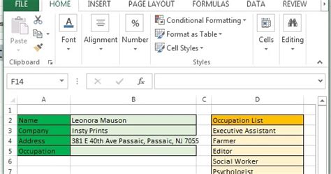 Cara Membuat Combo Box Di Microsoft Excel 2013