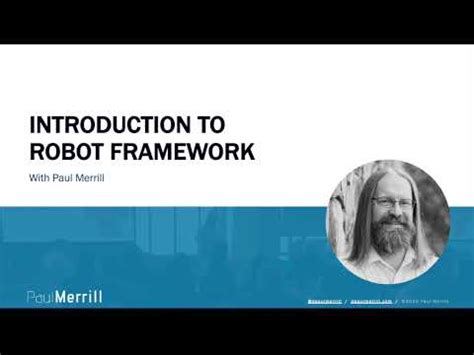 Free Course Introduction To Robot Framework From Test Automation University Class Central