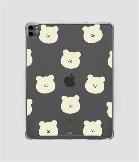 아이패드 케이스 아이패드 곰찌 패턴 아이패드 케이스 패드케이스 아이패드케이스 테블릿 태블릿 테블릿케이스 태블릿케이스 에어3 에어4 프로4 프로3 프로5 투명 하드