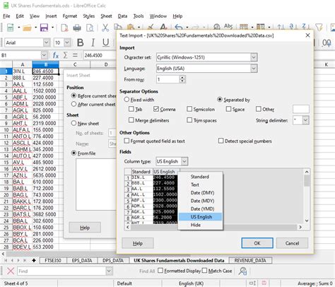 Vlookup Formulas Fail When Calc Opened In Another Language English