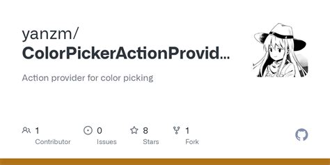 GitHub Yanzm ColorPickerActionProvider Action Provider For Color Picking