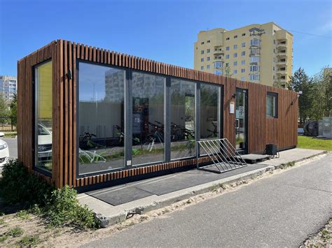 Кафе из контейнера готовое решение под ключ от 990 000 р Кафе Контейнер Дома из контейнеров