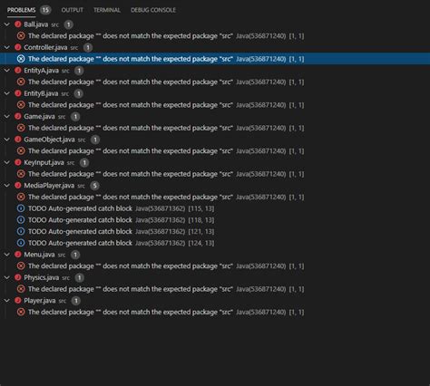 Java The Declared Package Does Not Match The Expected Package Src