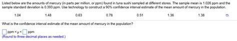 solved use technology and the given confidence level and