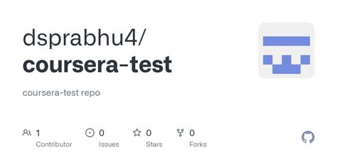 Github Dsprabhu Coursera Test Coursera Test Repo