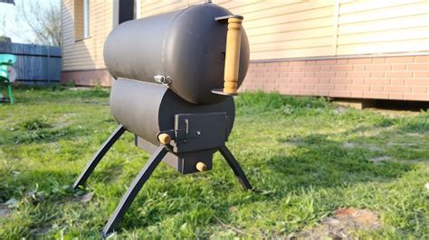 Коптильня горячего копчения как сделать Youtube