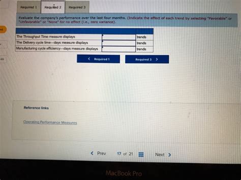 Solved 10 Check My Work Problem 11 14 Measures Of Internal