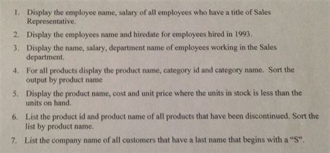 solved display the employee name salary of all employees