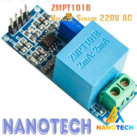 Jual Zmpt101b Voltage Sensor 220v Ac Sensor Tegangan Pln Single Phase Zmpt Shopee Indonesia