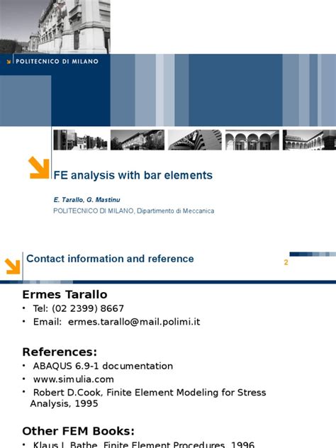 Finite Element Analysis With Bar Element Pdf Finite Element Method