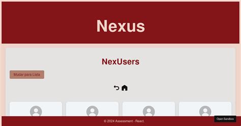 Assessment React Codesandbox Assessment React Codesandbox