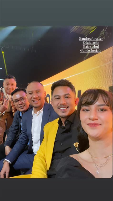 fandy christian dan istri di indonesia televisionawards 2023