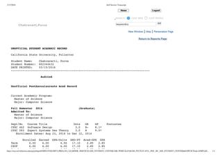 Csuf Transcript Ppt