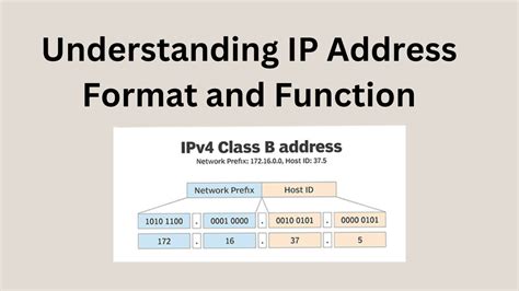 Understanding Ip Address Format And Function