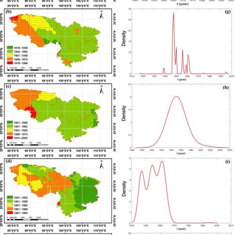 Spatial Distribution Characteristics Of The Turning Points Of Annual