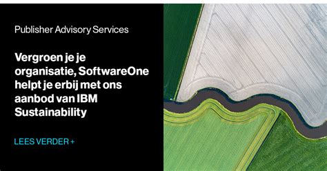 Ibm Sustainability Voor Vergroening Van Je Organisatie Softwareone