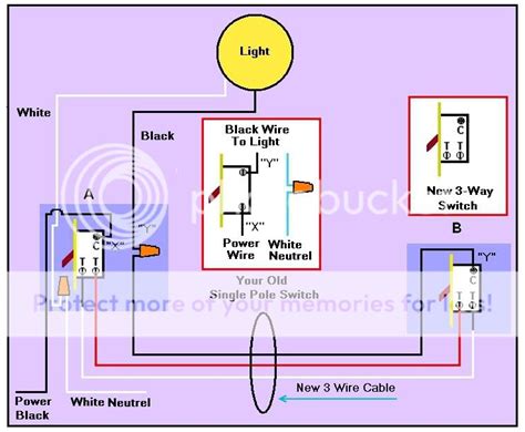 Can I Wire A Way Switch In An Existing Circuit DoItYourself Com Community Forums