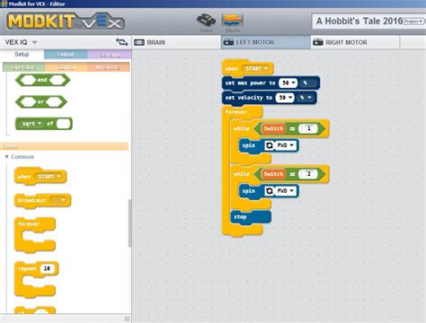 Modkit Programming General VEX IQ Competition Discussion VEX Forum