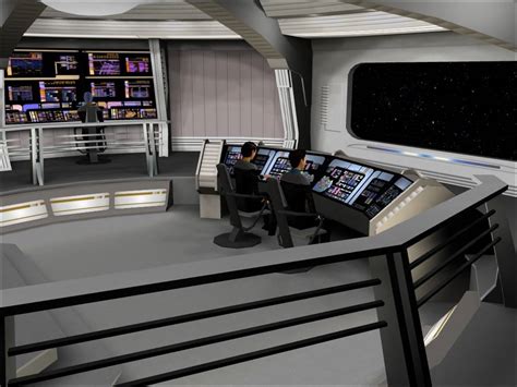 Prometheus Bridge Star Trek Bridge Commander Gamefront