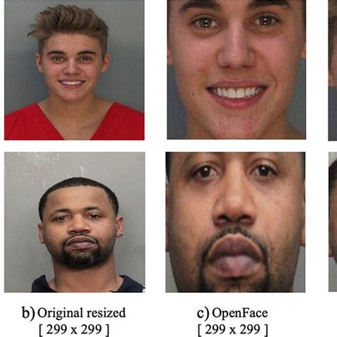 Comparing Different Facial Preprocessing Methods Using Black And White