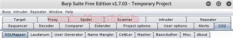 Sql Injection Exploitation With Sqlmap And Burp Suite Burp Co2 Plugin