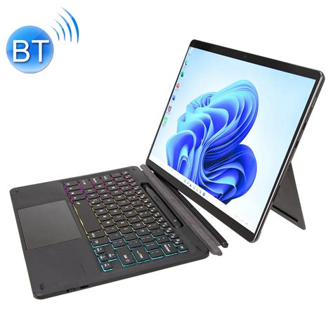 For Microsoft Surface Pro Pro X KF S Tri Color Backlit Touch Bluetooth Keyboard Alexnld Com