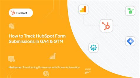 How To Track Hubspot Form Submissions In Ga4 And Gtm